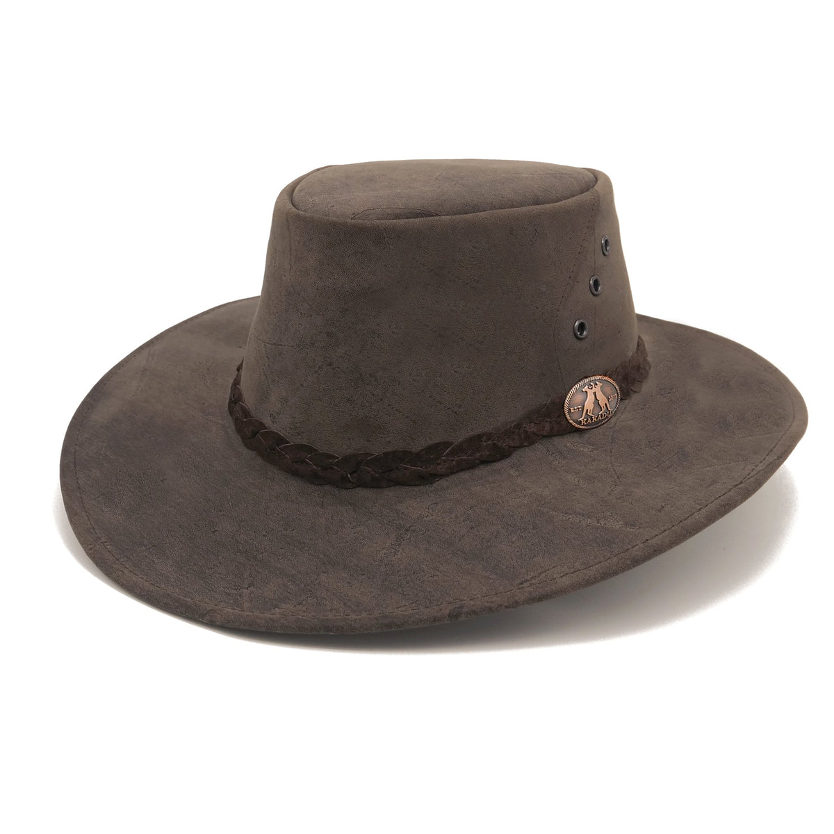 Darwin Kangaroo Leather Hat – Kakadu Traders US